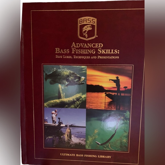 Other | Bass Fishing Skills Hardcover Book | Poshmark